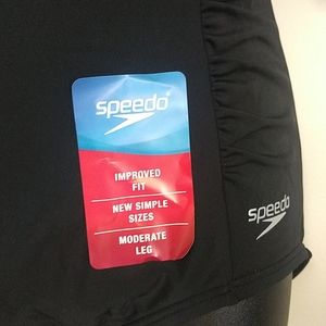 Speedo | Swim | Speedo Shirred Sides Black Swimsuit | Poshmark